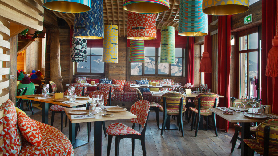 Maya Altitude - Meribel restaurant on the slopes | Maya Hotel